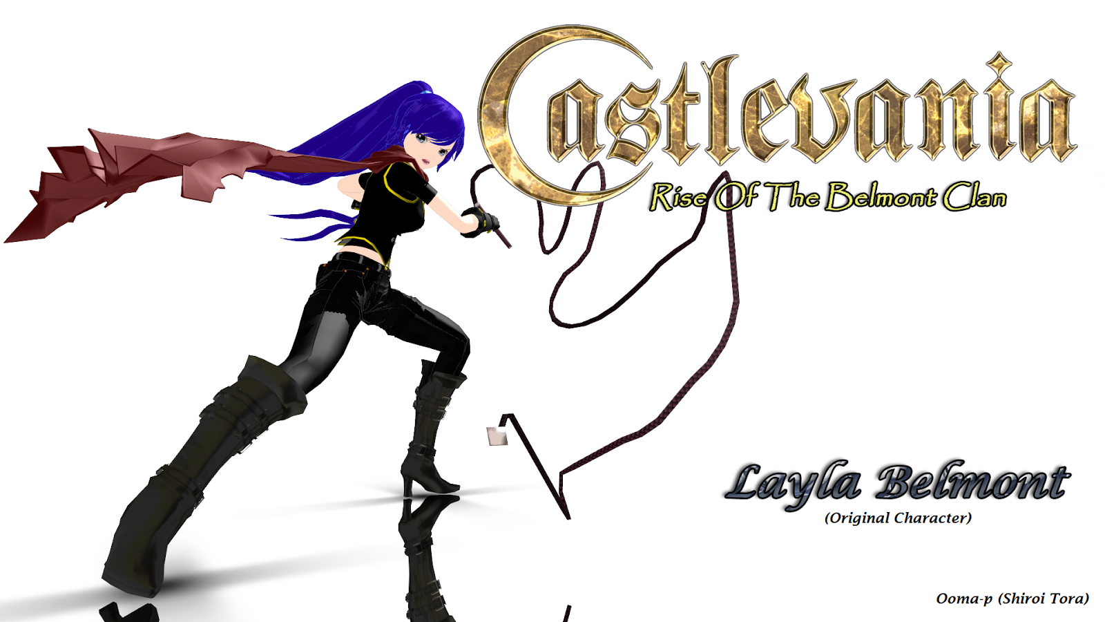 MMD model: MMD - Castlevania fan made original character (Part 1)